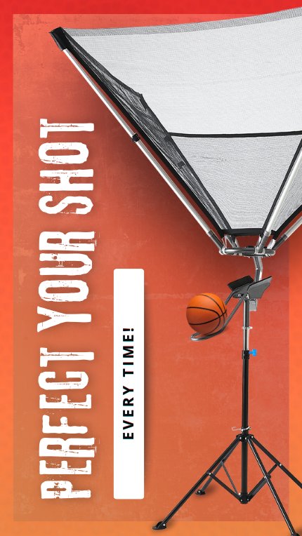 SwishGrid Basketball Rebounding Machine & Shot Trainer